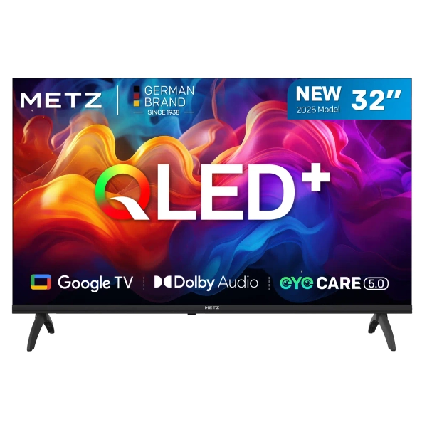 Metz Qled 32 Inch Tv 32mqf7000z Smart Google Tv, Hdr10, Dolby Audio ...
